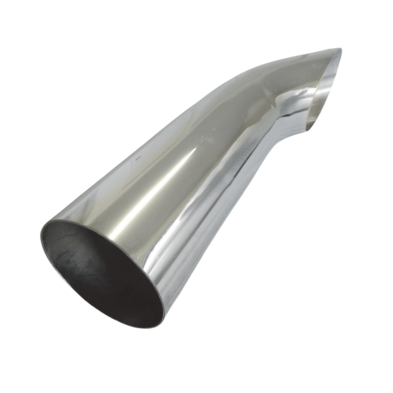5" & 6" Chrome Truck Exhaust Stack Aussie Curved - EXO Auto Parts