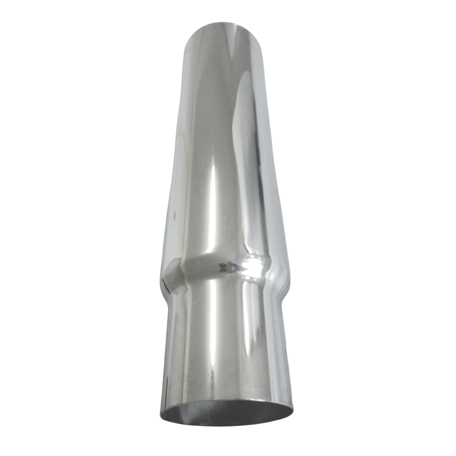 6" Reduced To 5" Chrome Truck Exhaust Stack Straight Cut - EXO Auto Parts