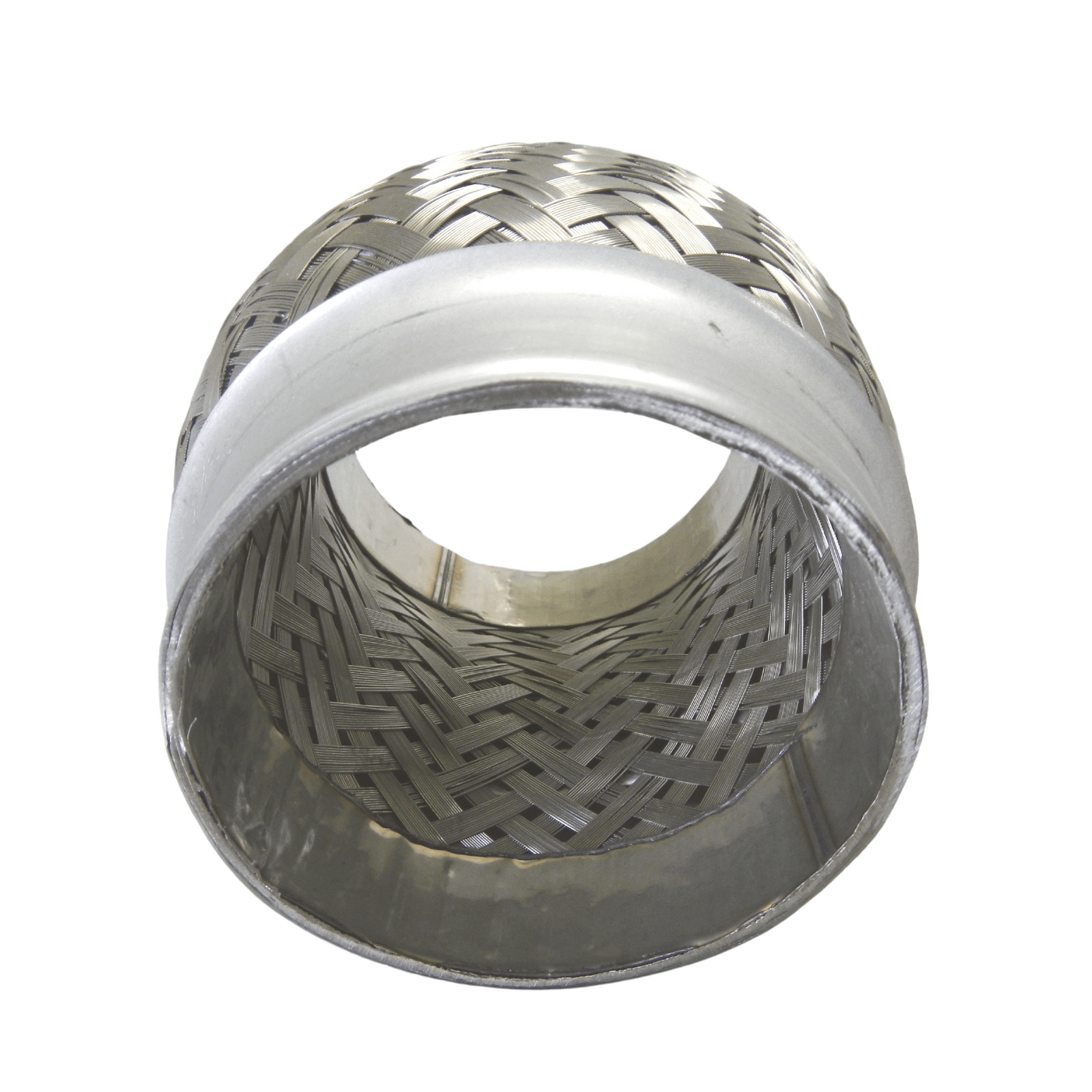 3" Flexible Bellow Exhaust Pipe Joint Dual Braided Stainless Steel ...