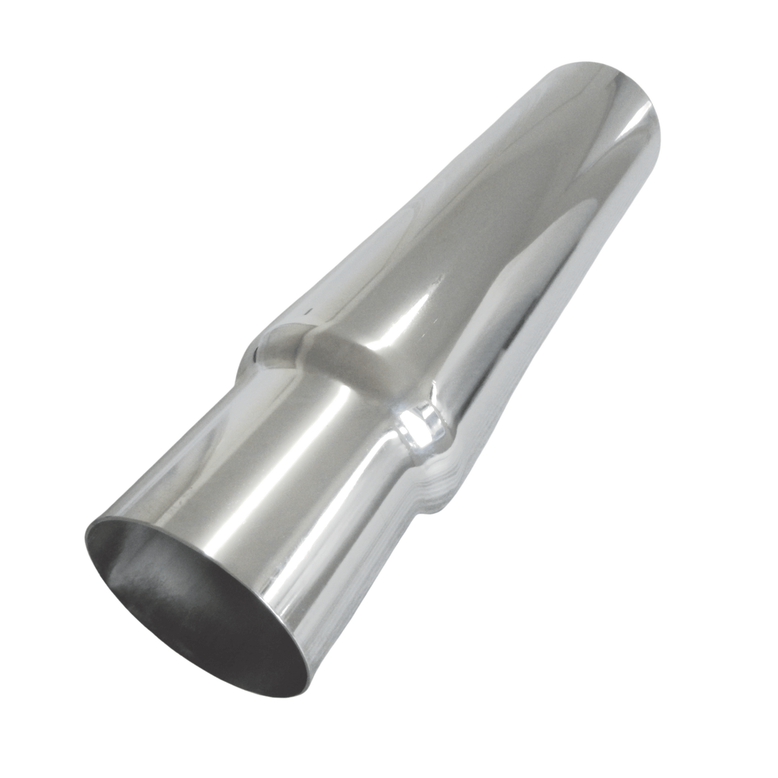 6" Reduced To 5" Chrome Truck Exhaust Stack Straight Cut - EXO Auto Parts