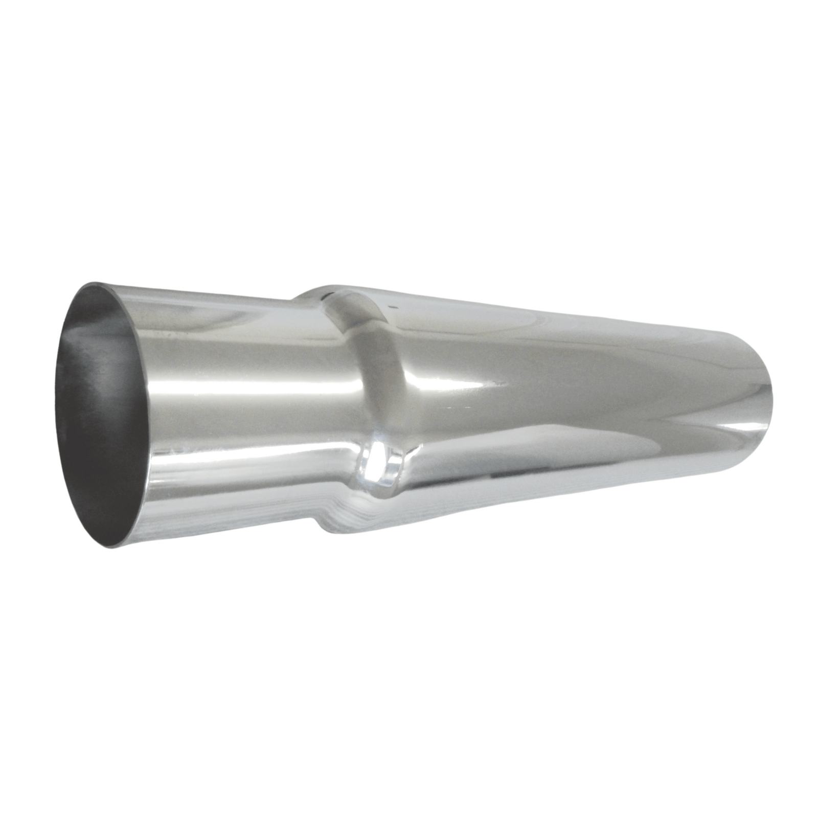 6" Reduced To 5" Chrome Truck Exhaust Stack Straight Cut - EXO Auto Parts