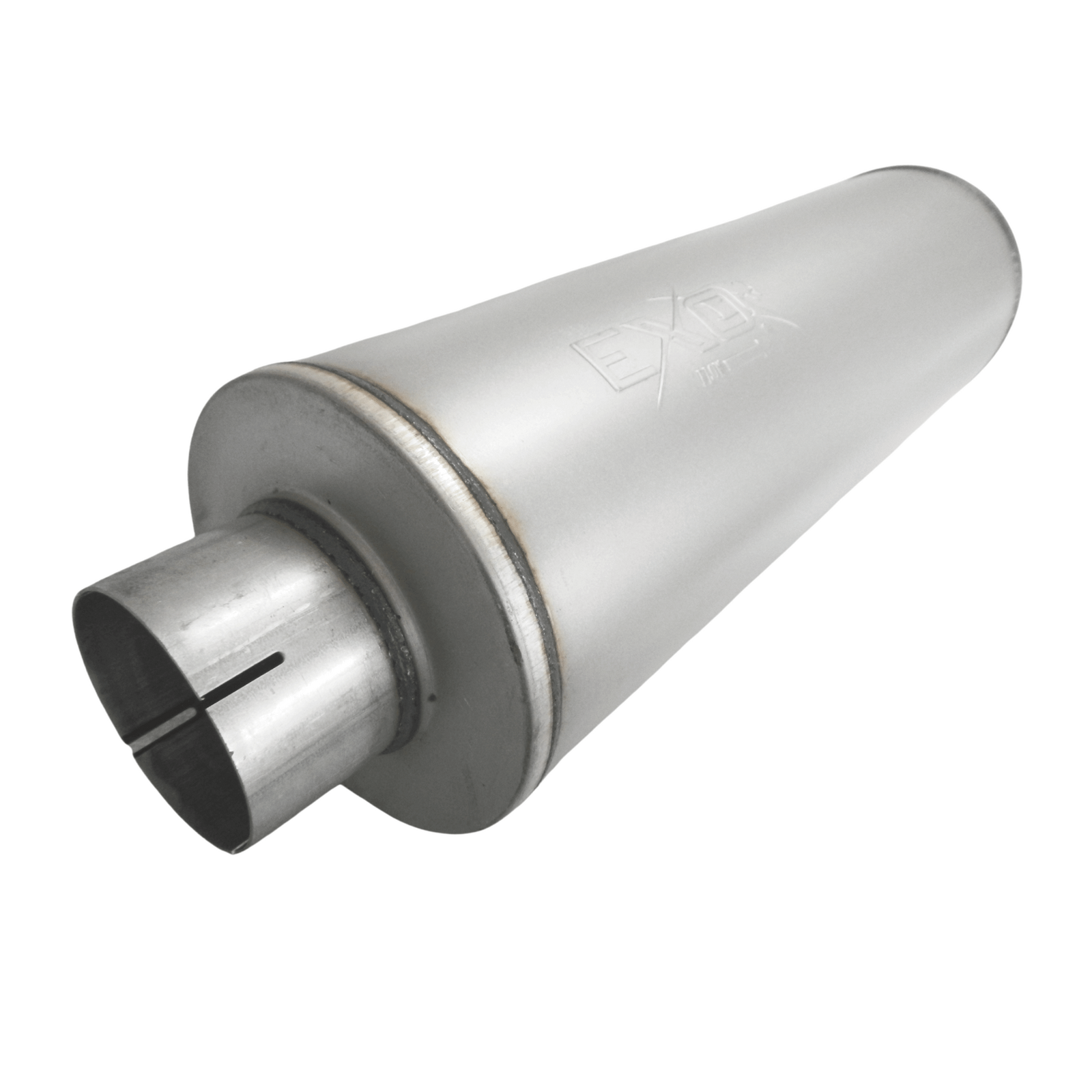 Truck Muffler Exhaust Reactive 5" Inlet x 5" Outlet x 10" Body x 44 ...