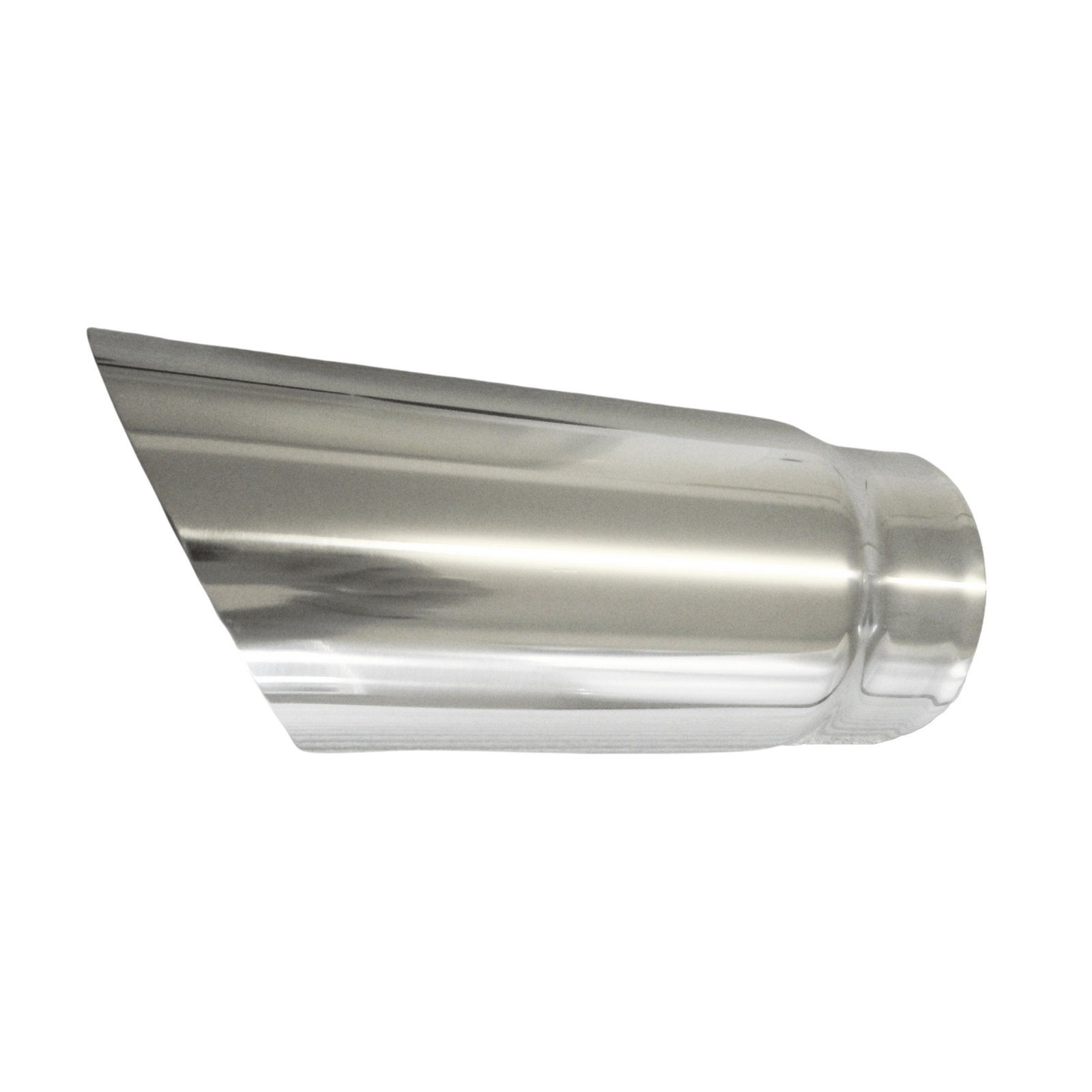 3" Inlet To 3.5" Outlet Exhaust Tip Mitre Cut Stainless Steel 201 - EXO ...