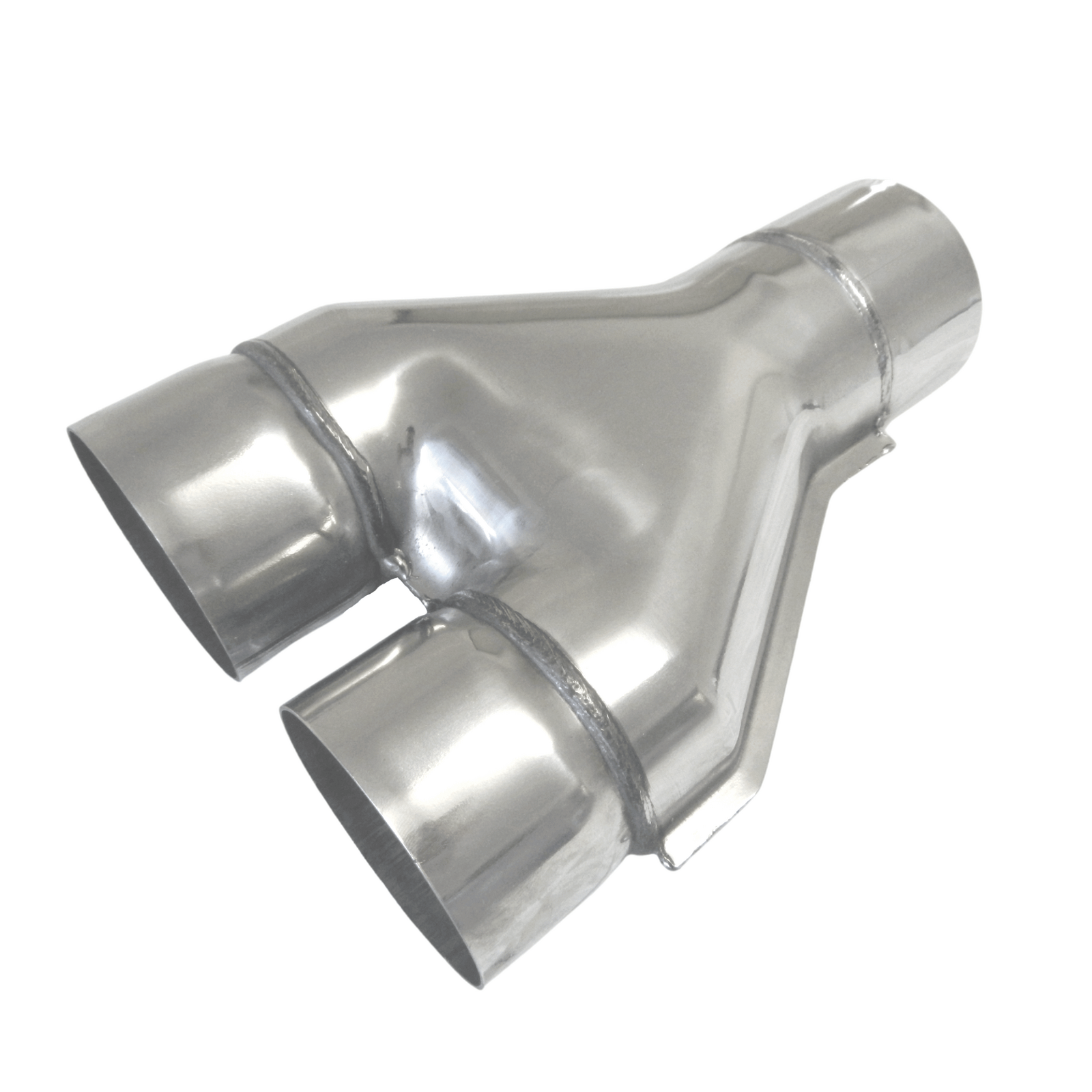 2" Up To 4" Inch Exhaust Y Pipe Stainless Steel 409 Grade - EXO Auto Parts