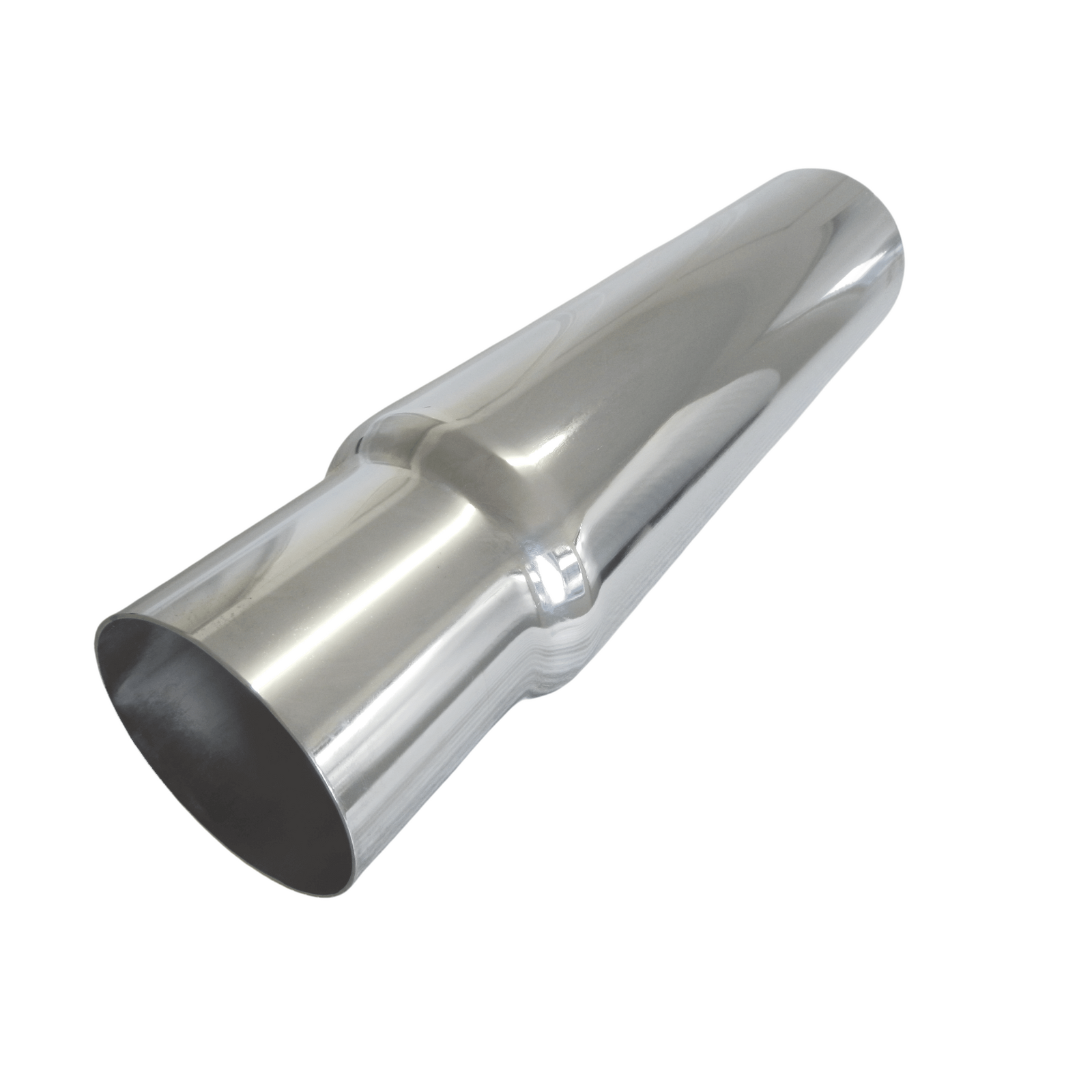 6" Reduced To 5" Chrome Truck Exhaust Stack Straight Cut - EXO Auto Parts