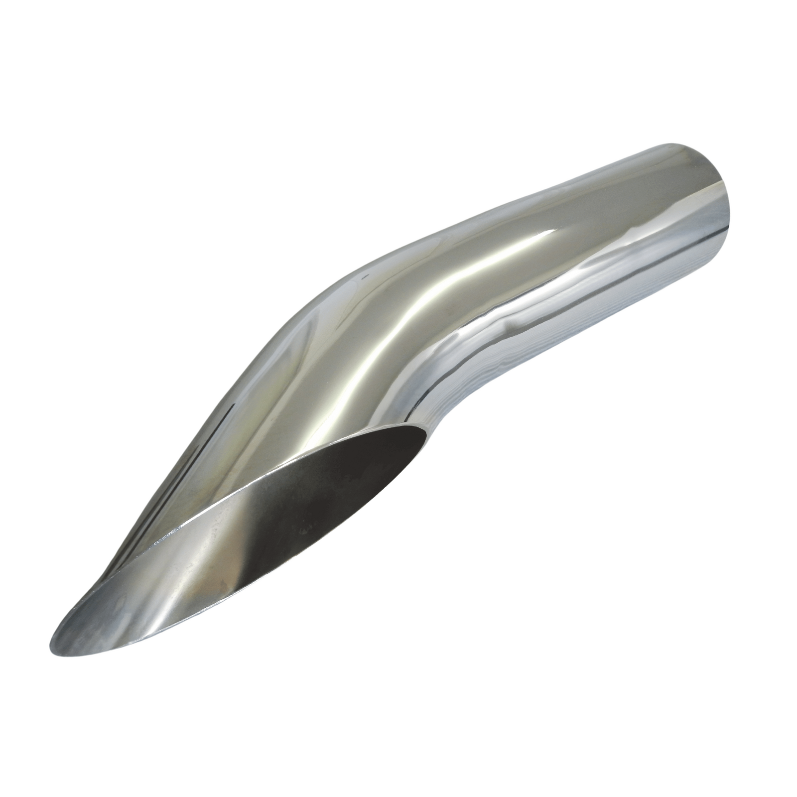 5" & 6" Chrome Truck Exhaust Stack Aussie Curved - EXO Auto Parts